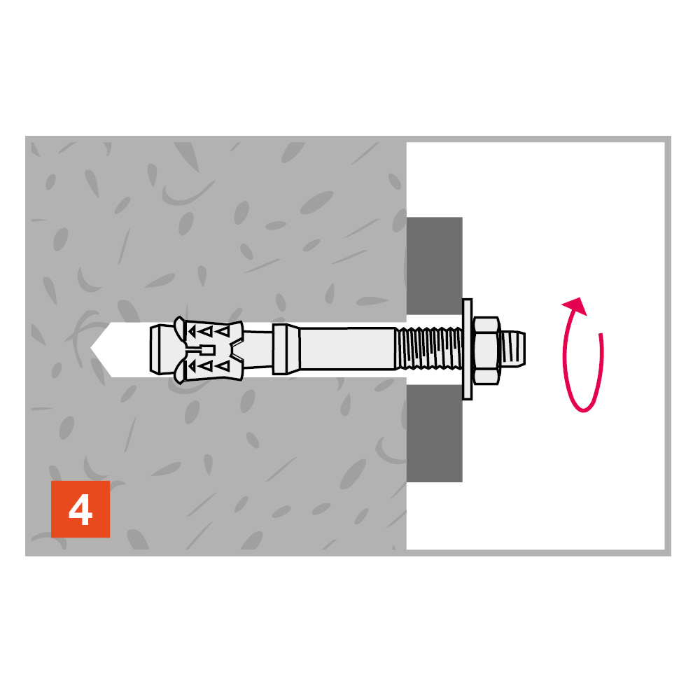 Seismisch doorsteekanker - FM-753 CRACK 3DG | Simpson Strong-Tie
